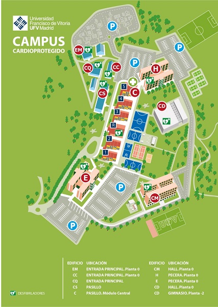 La UFV es un campus Cardioprotegido | UFV